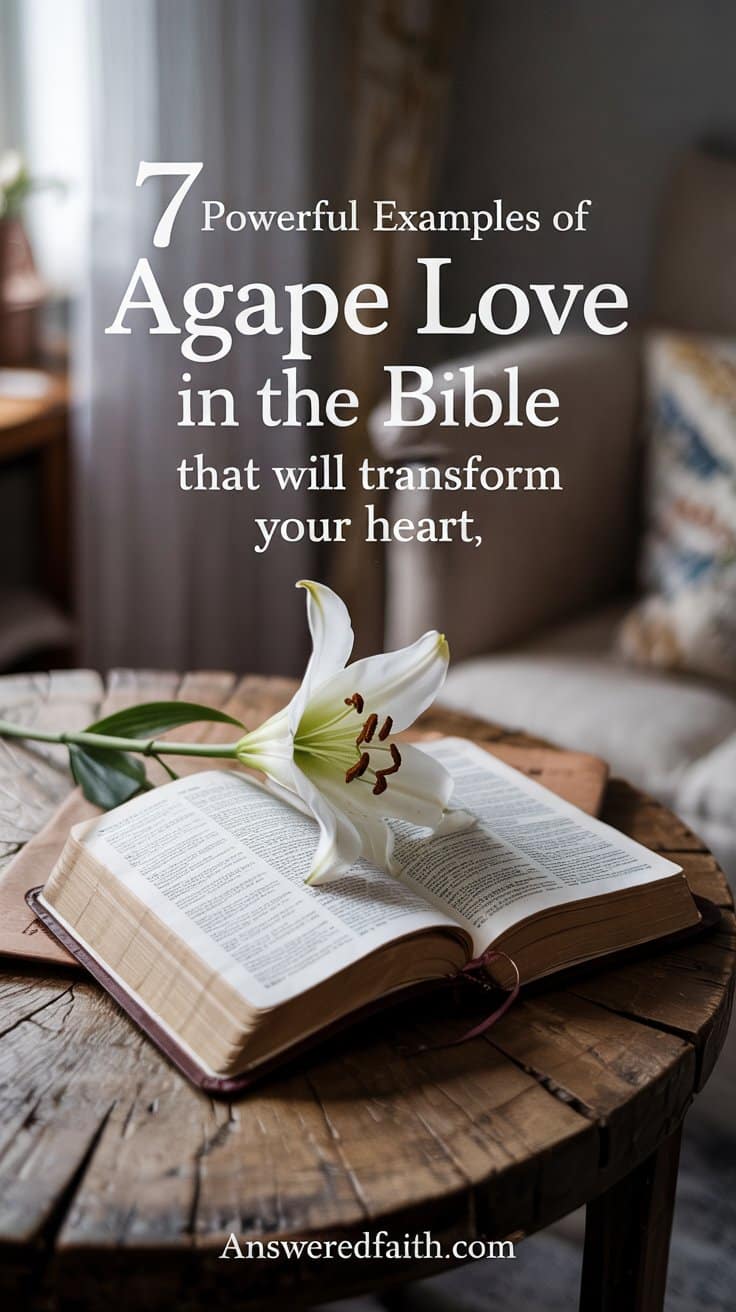 7 Powerful Examples of Agape Love in the Bible That Will Transform Your ...