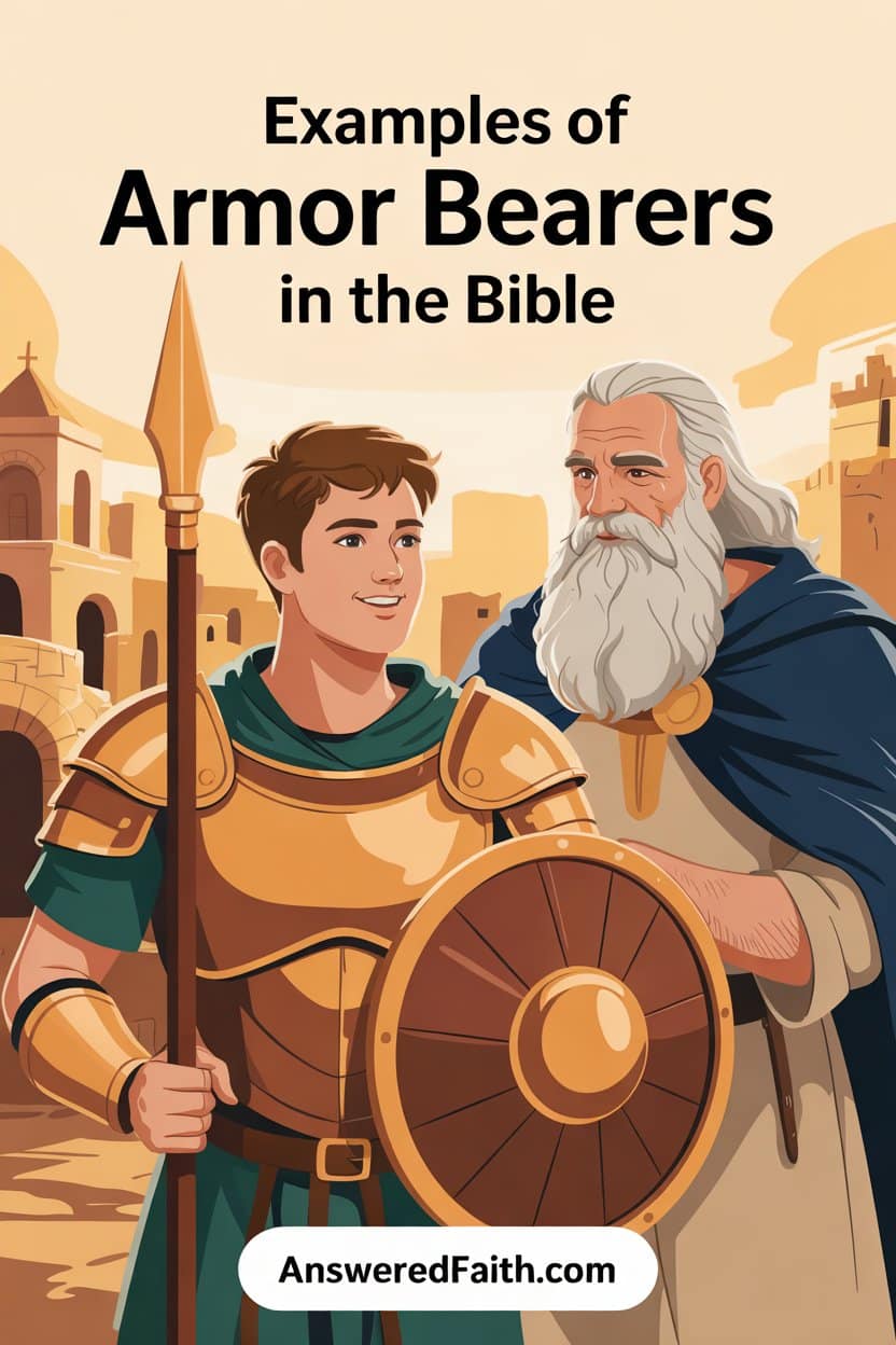 Who Were the Armor Bearers in the Bible? Powerful Examples Explained