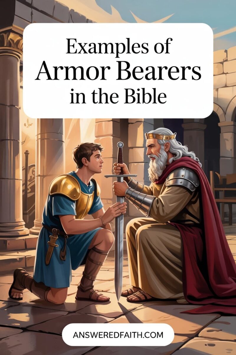 Who Were the Armor Bearers in the Bible? Powerful Examples Explained