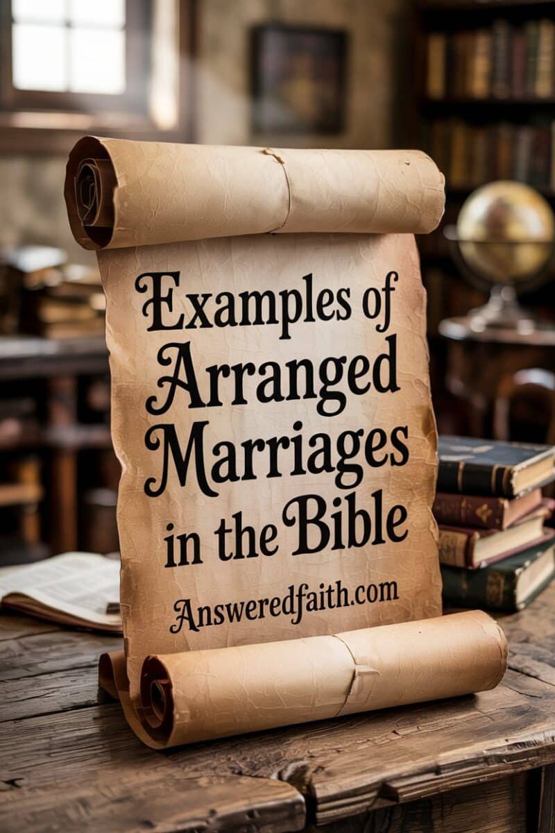 Biblical Examples of Arranged Marriages and What They Teach Us