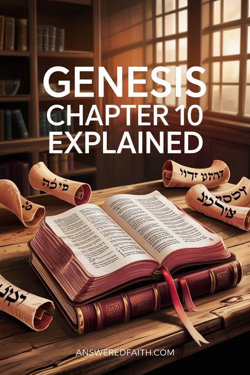 Genesis Chapter 10 Explained