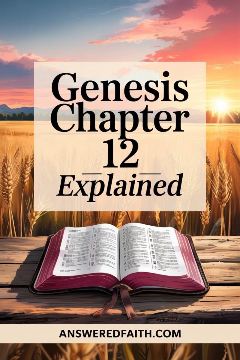 Genesis Chapter 12 Explained
