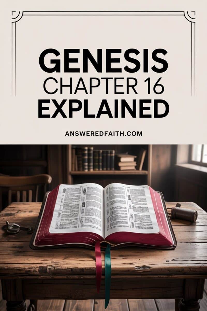 Genesis Chapter 18 Explained