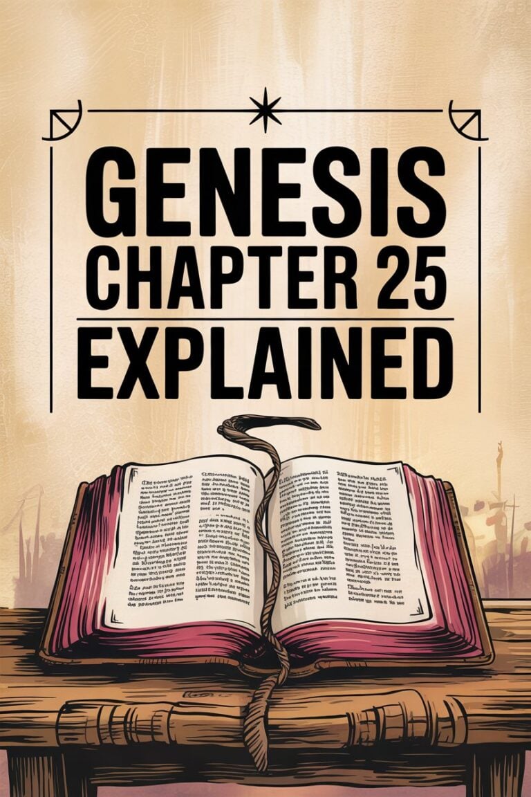 Genesis Chapter 25 Explained