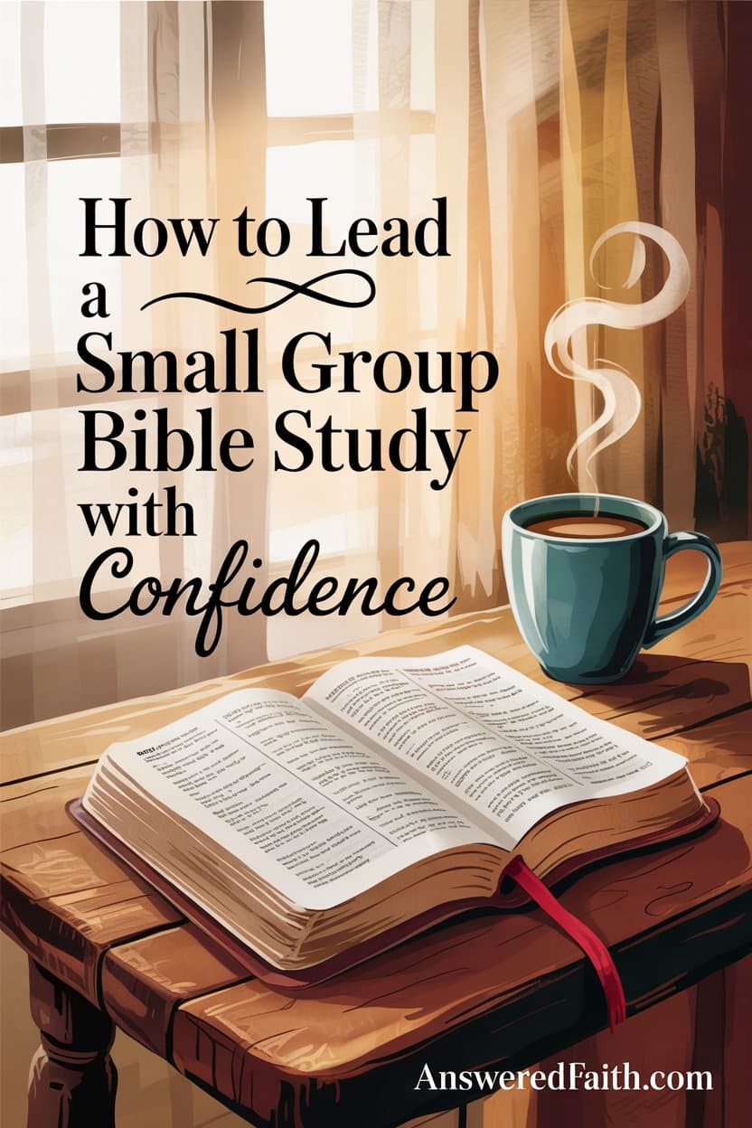 How to Lead a Small Group Bible Study With Confidence