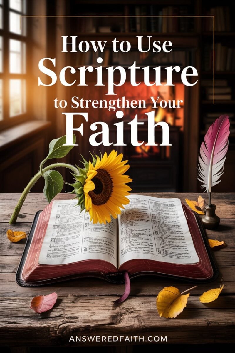 How to Use Scripture to Strengthen Your Faith