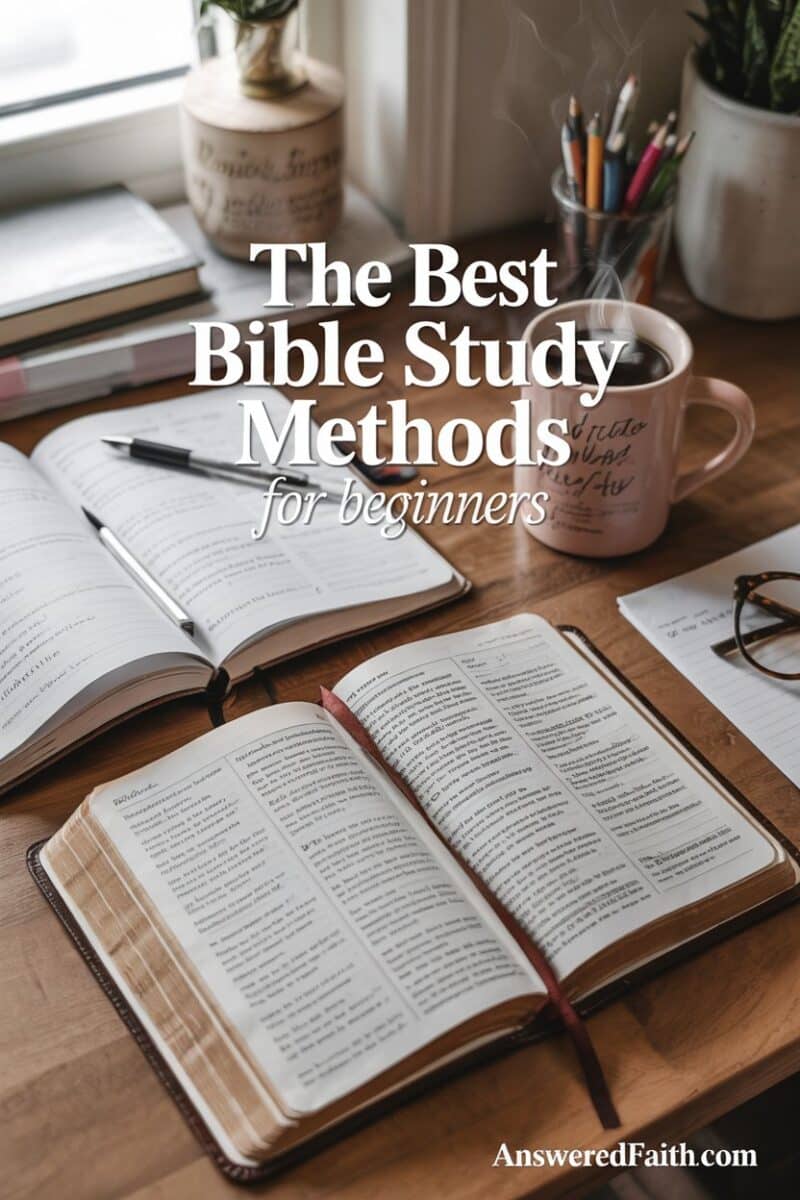 The Best Bible Study Methods for Beginners