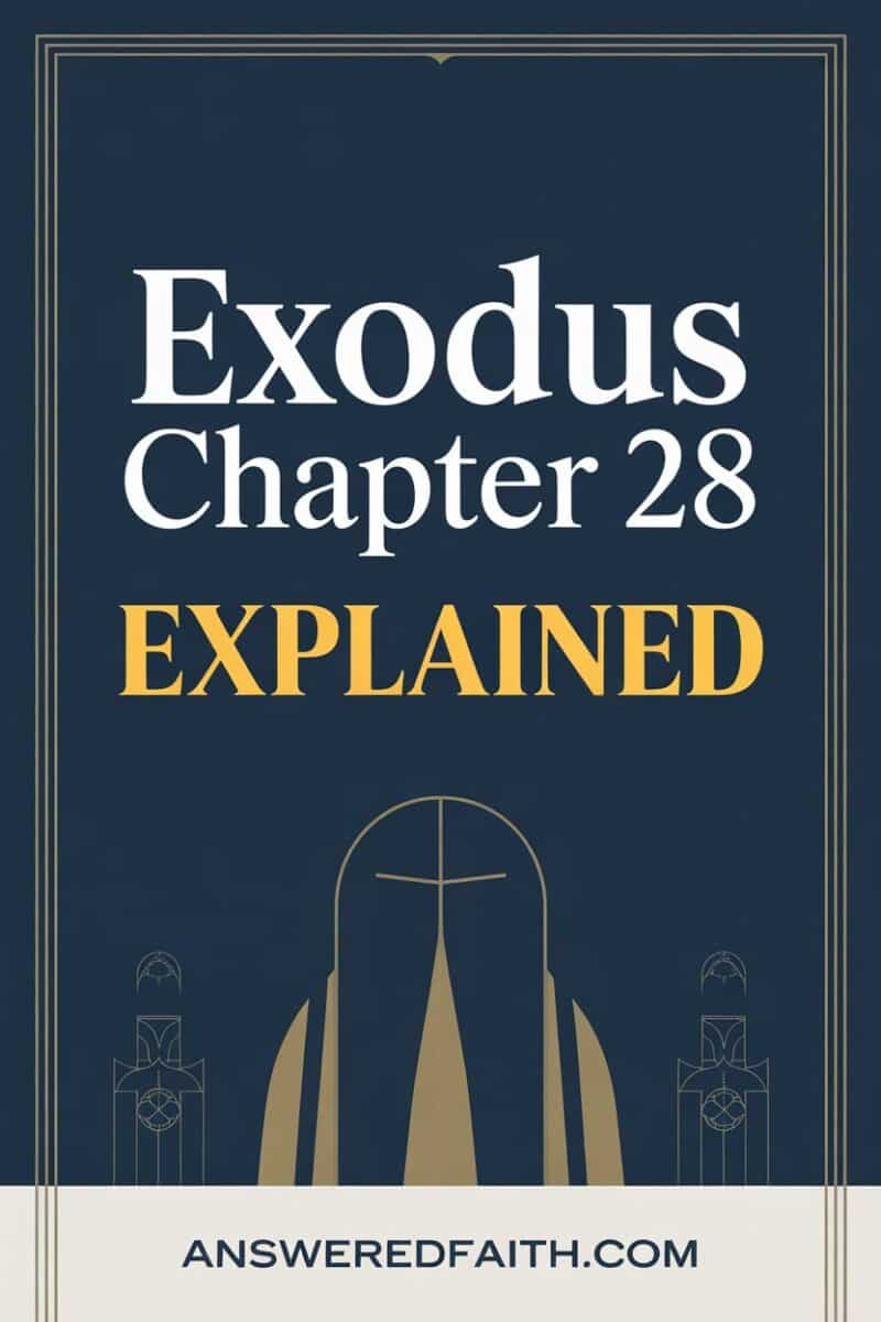 Exodus Chapter 28 Explained