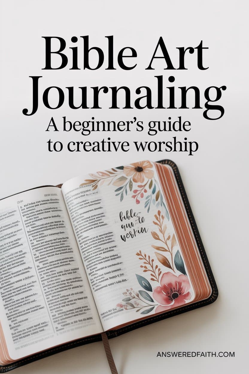 Bible Art Journaling: Beginner's Guide to Creative Worship