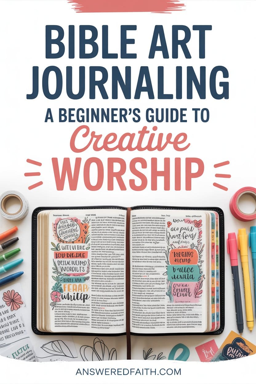 Bible Art Journaling: Beginner's Guide to Creative Worship