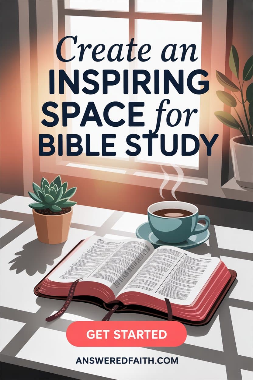 Create an Inspiring Space For Bible Study | 2026 Guide