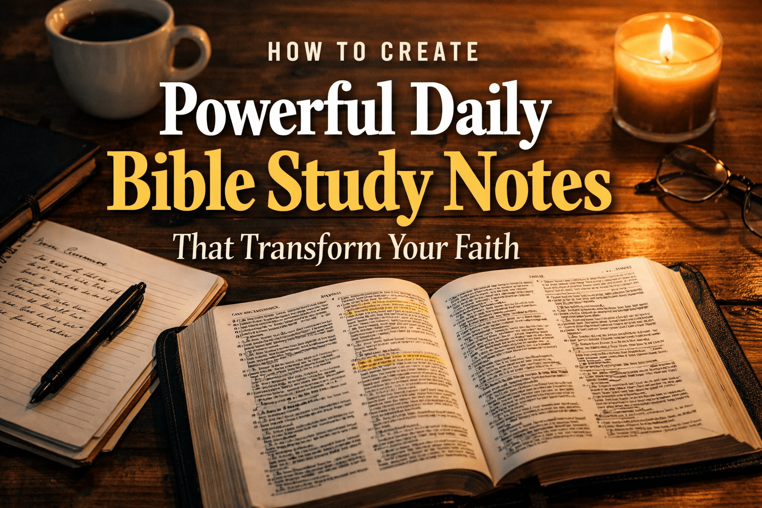Daily Bible Study Notes: Complete Guide for 2026