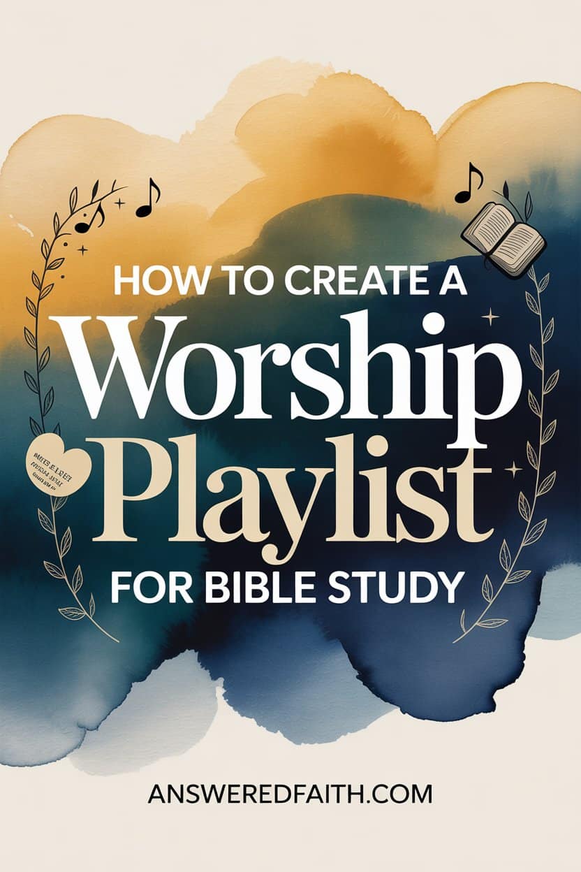 How To Create A Worship Playlist For Bible Study