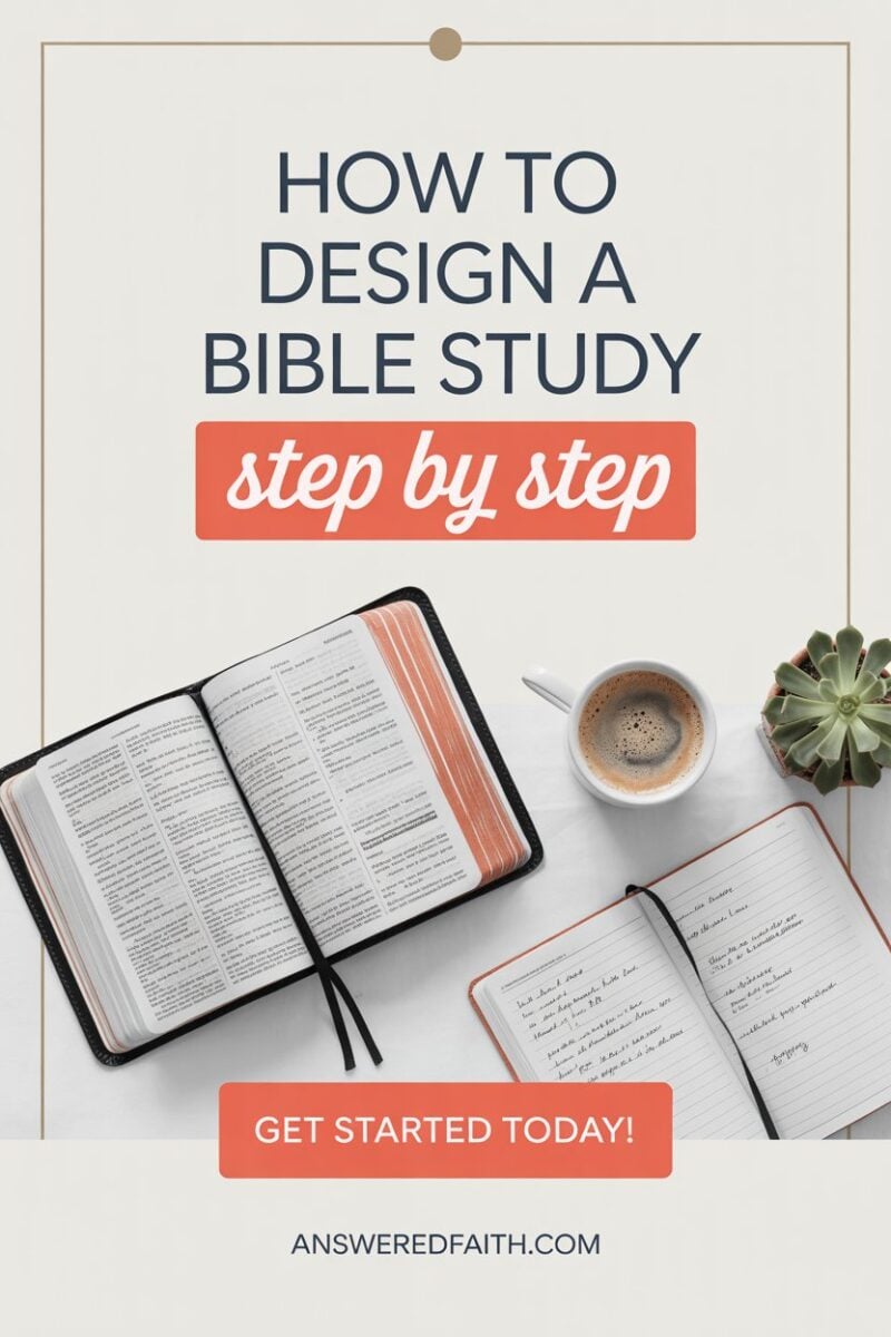 How To Design A Bible Study: Complete Guide for 2026