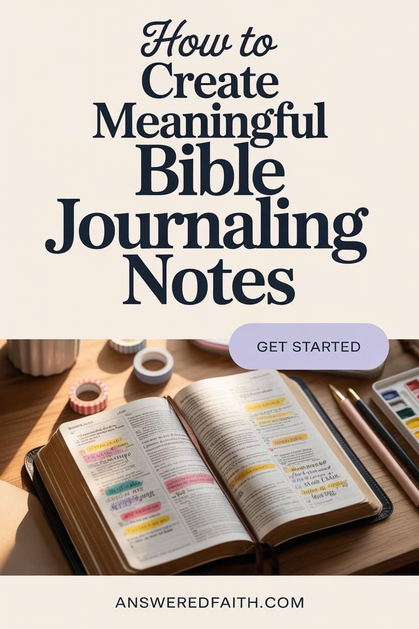 Meaningful Bible Journaling Notes: A Complete Guide (2026)