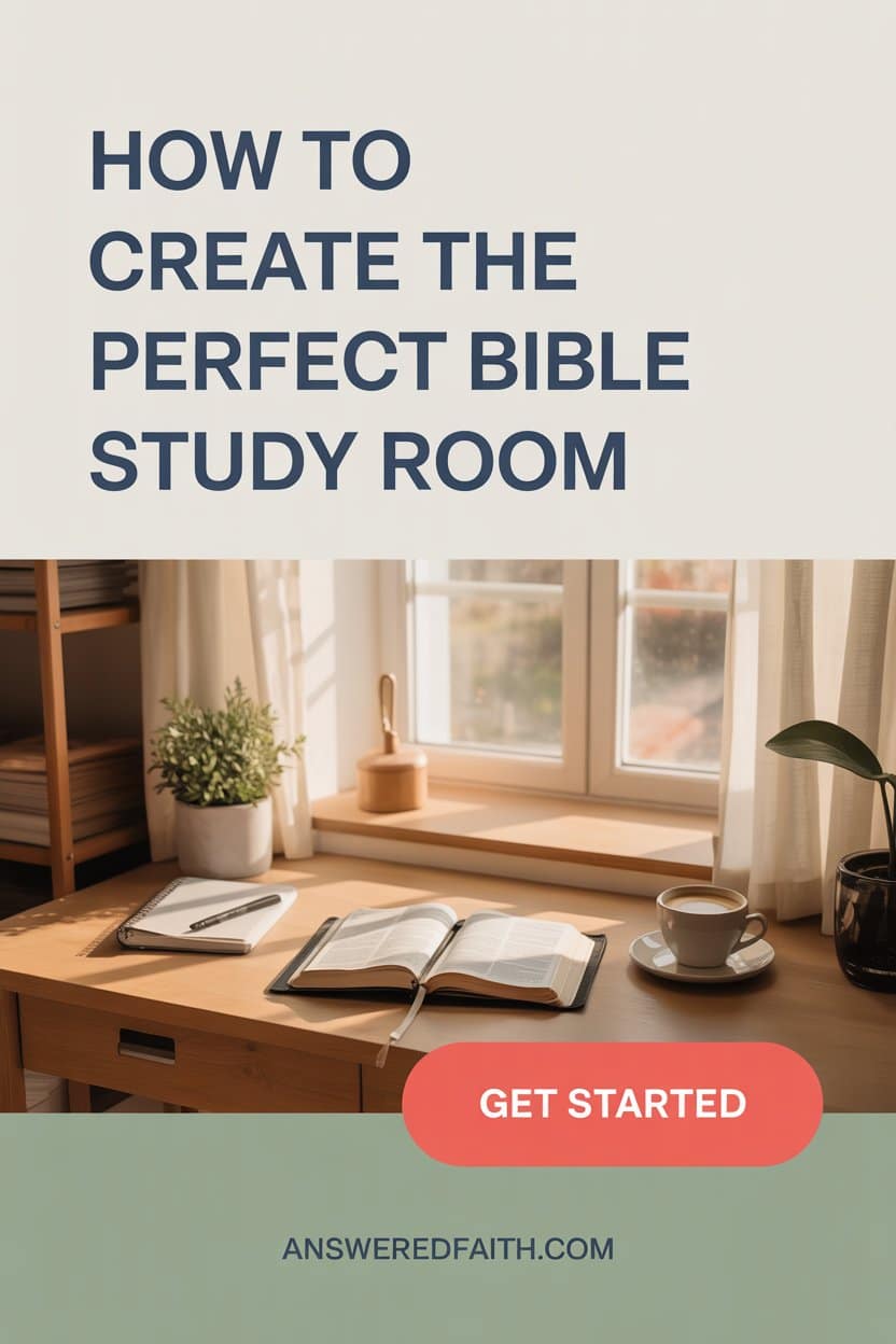 Bible Study Room: Create Your Sacred Space in 2026