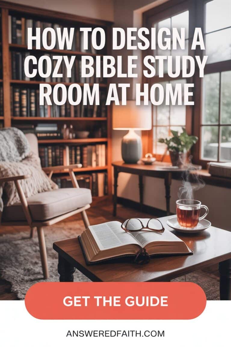 Bible Study Room: Create Your Sacred Space in 2026