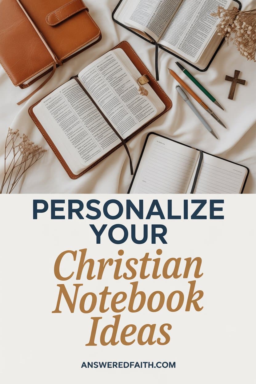 Personalize Your Christian Notebook Ideas | 2026 Guide