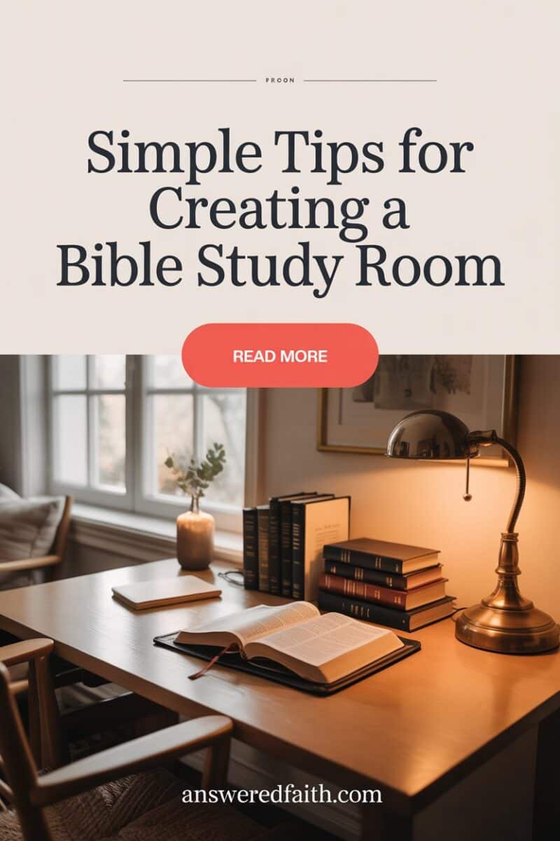 Bible Study Room: Create Your Sacred Space in 2026