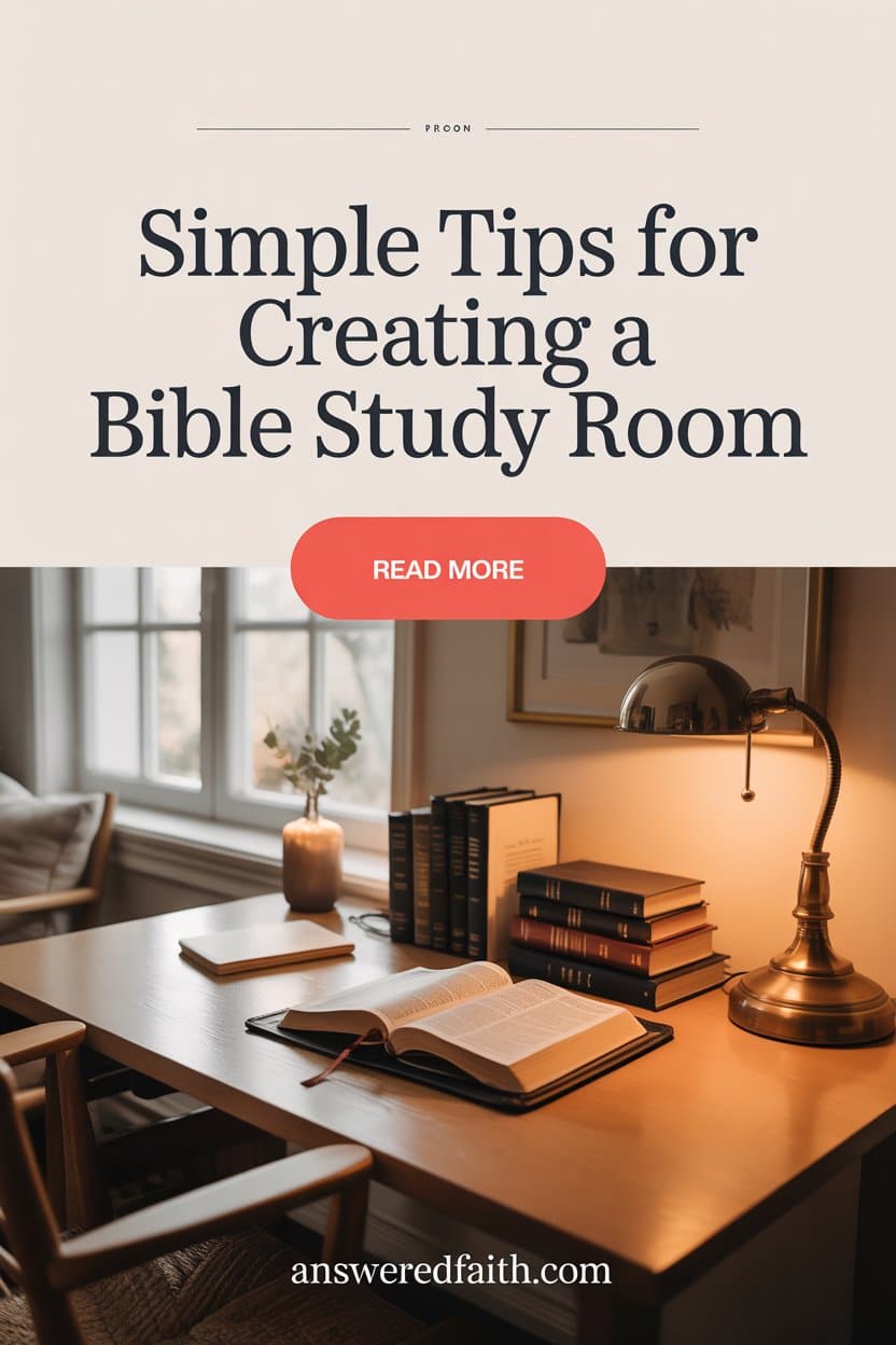 Bible Study Room: Create Your Sacred Space in 2026