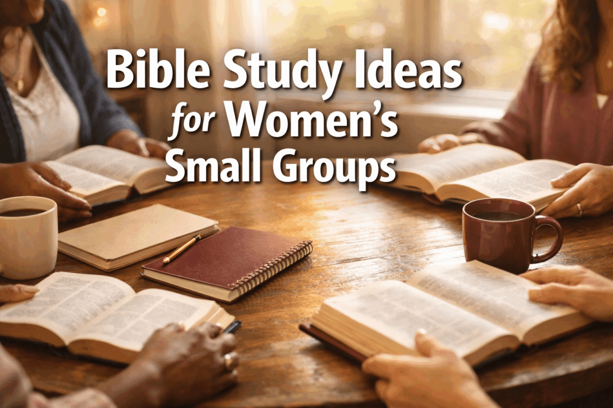 Bible Study Ideas for Women's Small Groups (2026 Guide)