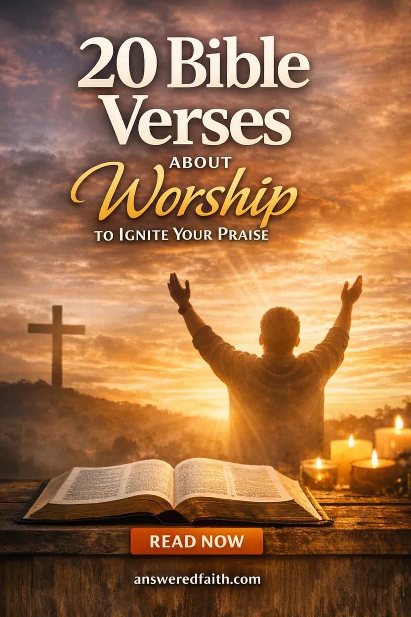 20 Bible Verses About Worship: Scripture to Ignite Your Praise