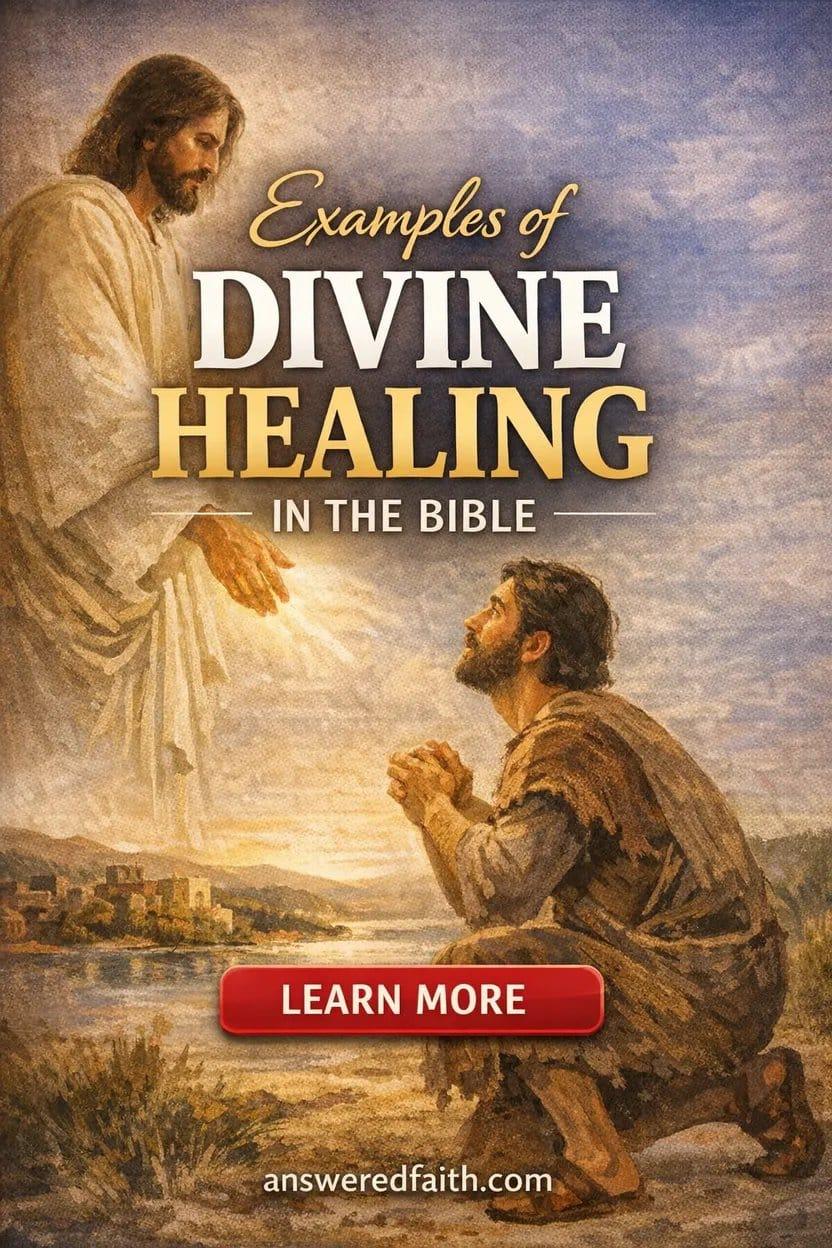 10 Examples of Divine Healing in the Bible for Stronger Faith