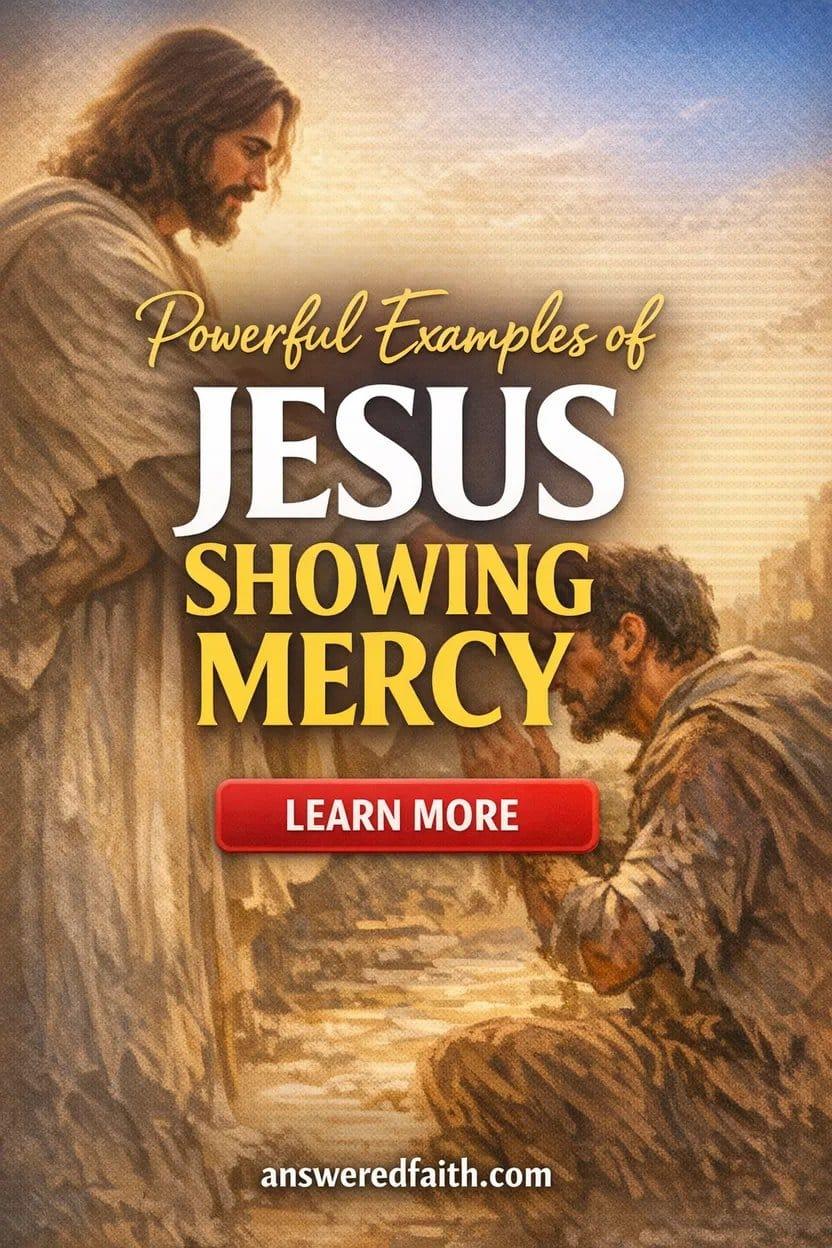 Times Jesus Showed Mercy in the Bible