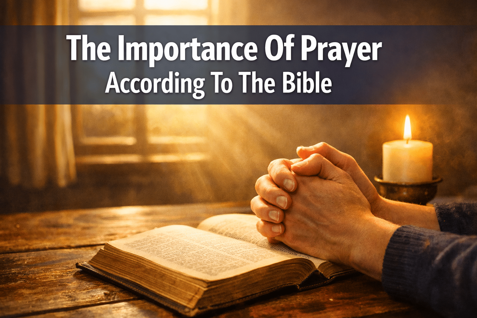 The Importance Of Prayer According To The Bible Guide