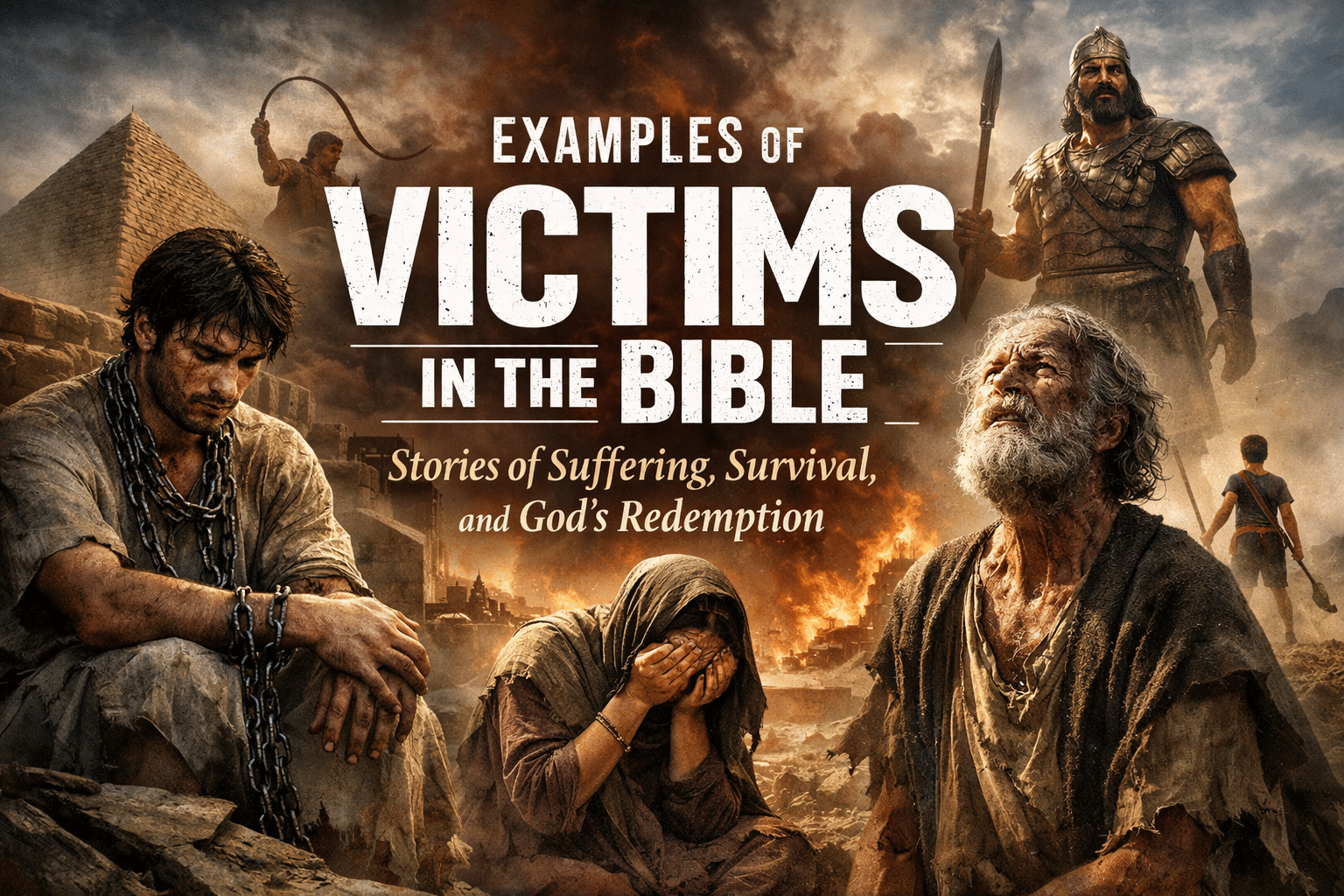 Examples of Victims in the Bible: Stories of Suffering, Survival, and ...