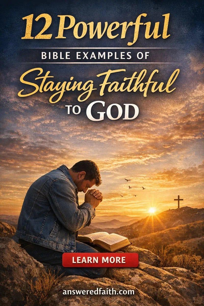 12 Powerful Examples of Faithfulness in the Bible