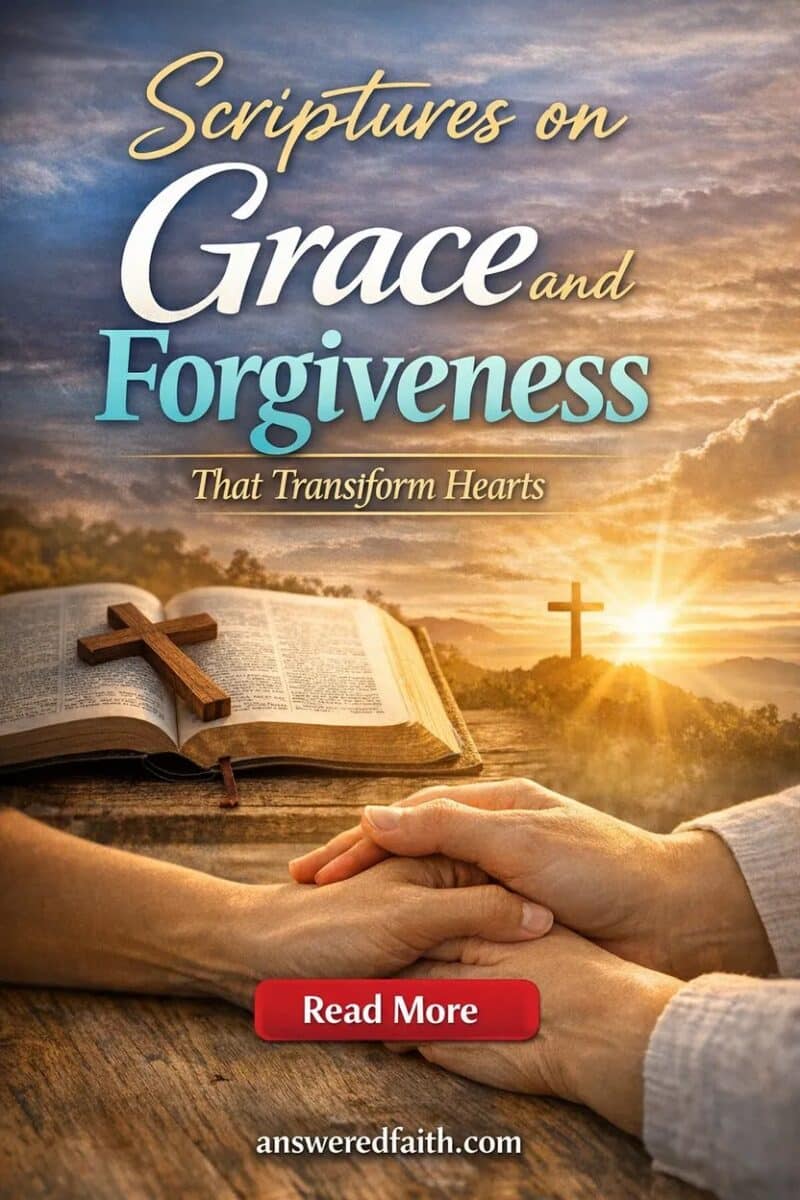 20 Bible Verses About God's Grace and Forgiveness