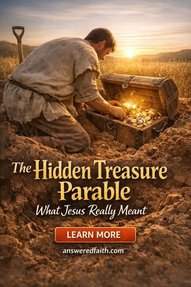 The Parable of the Hidden Treasure Explained Simply